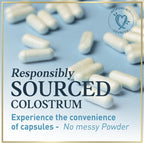 Colostrum capsules for daily nutrition