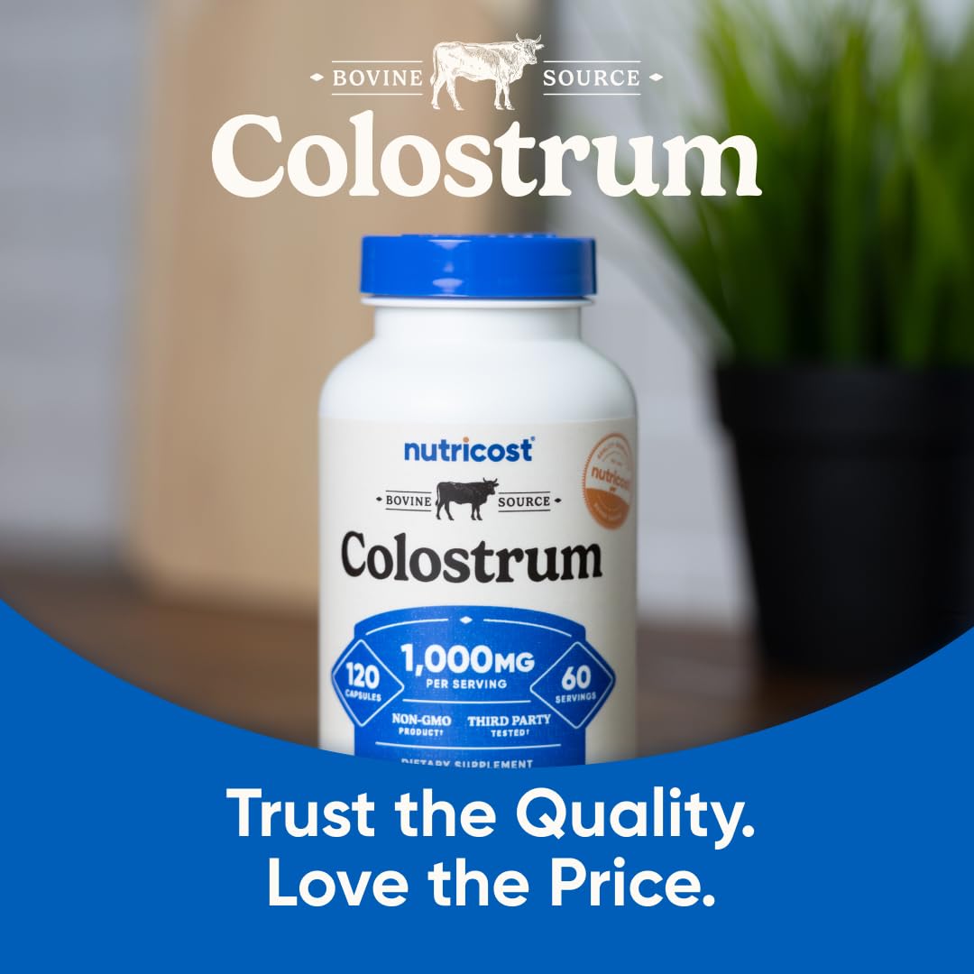 colostrum capsules for enhanced vitality