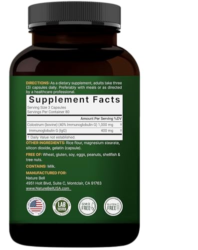 Colostrum capsules for immune resilience