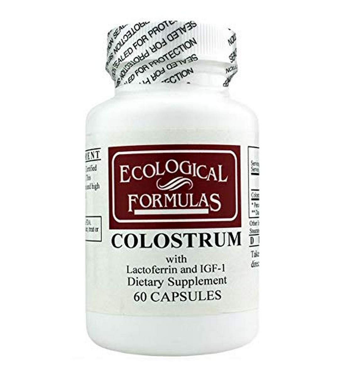 Colostrum capsules for immune support