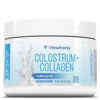 Colostrum collagen peptide protein powder benefits