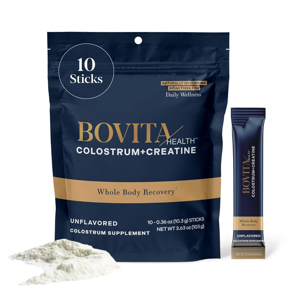 Colostrum creatine powder for energy