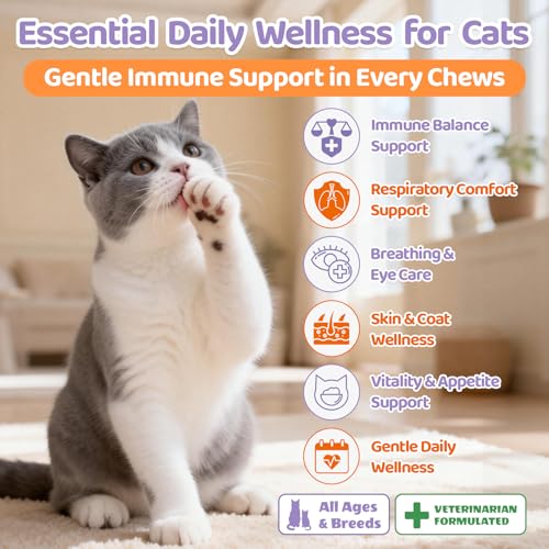Colostrum enriched cat health snacks