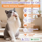 Colostrum enriched cat health snacks