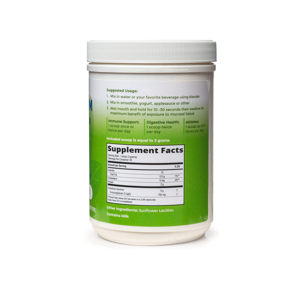 colostrum for enhanced digestive health