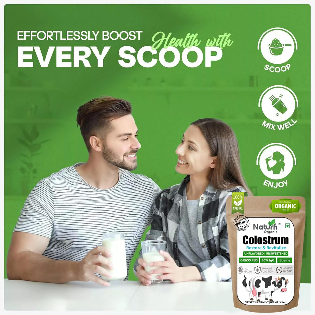 Colostrum for healthy skin and hair