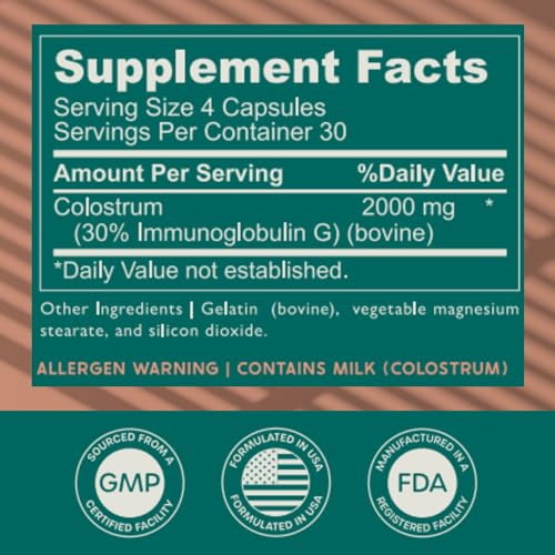 colostrum for overall immune function