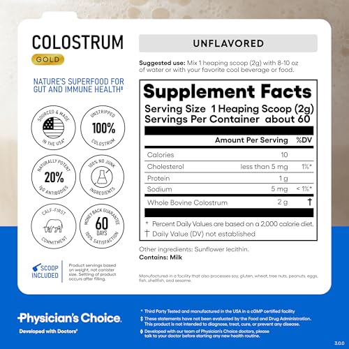 Colostrum Gold for enhanced nutrition