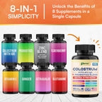 Colostrum multivitamins for daily wellness
