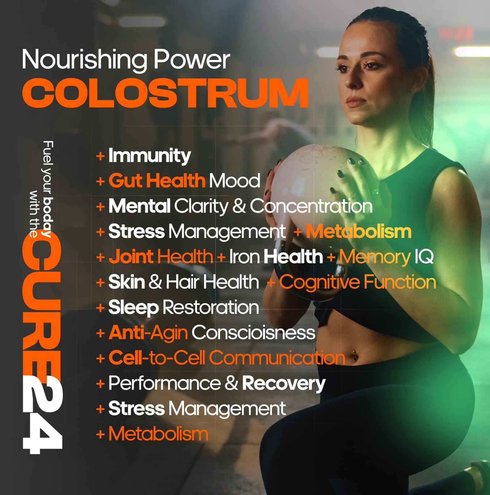 colostrum powder for active lifestyles
