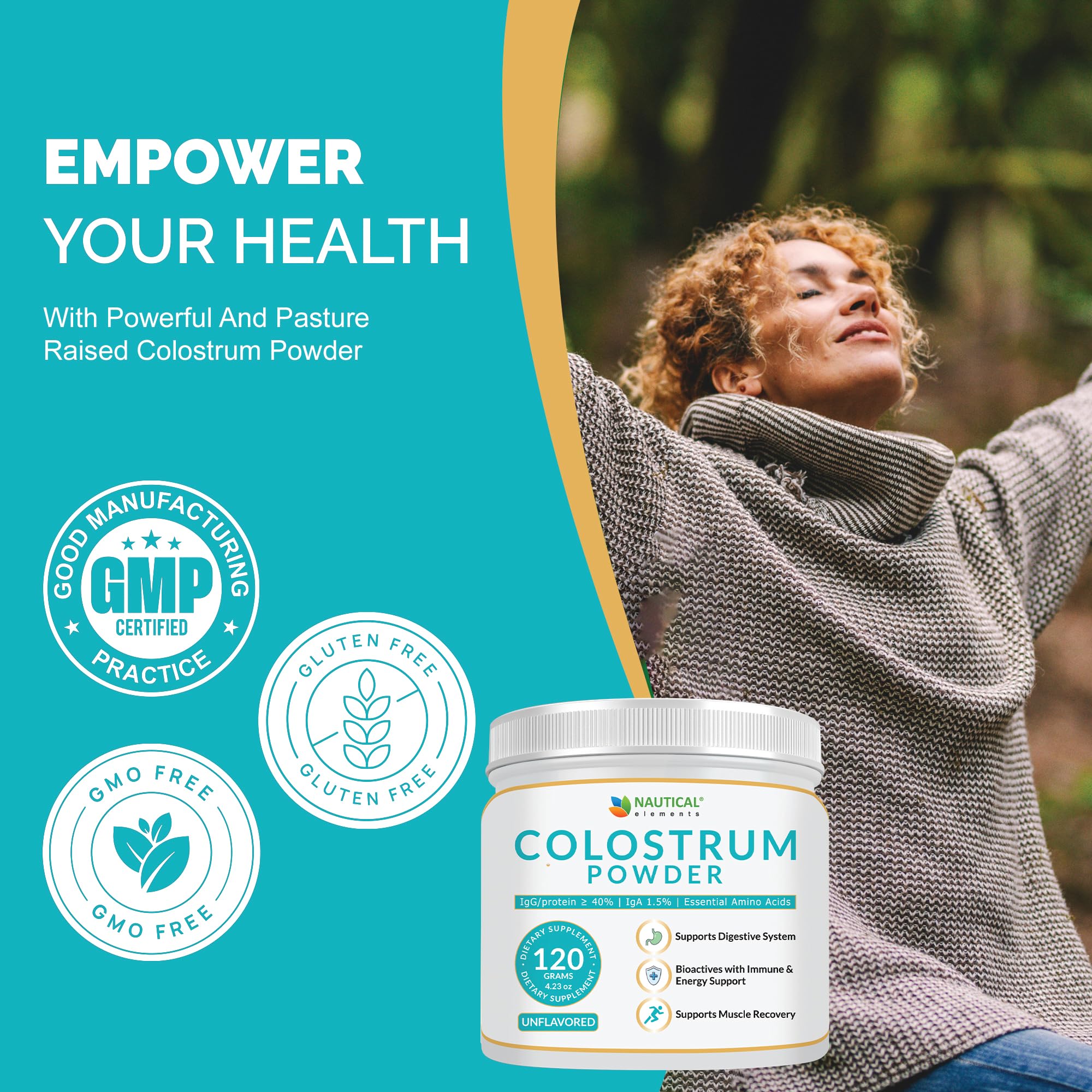 colostrum powder for active lifestyles