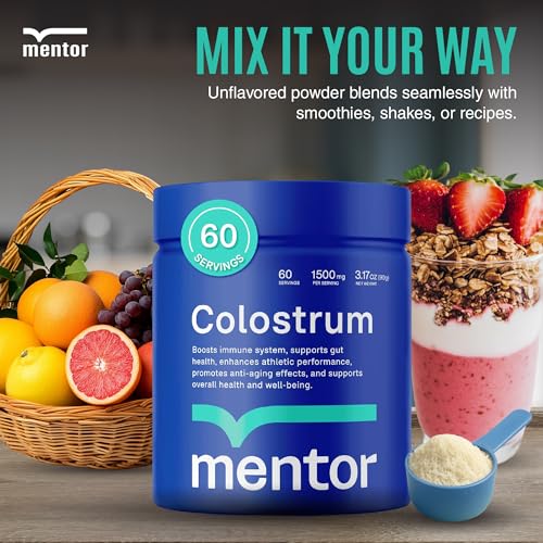 Colostrum powder for balanced nutrition