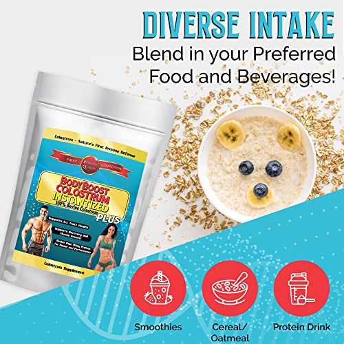 Colostrum powder for daily vitality
