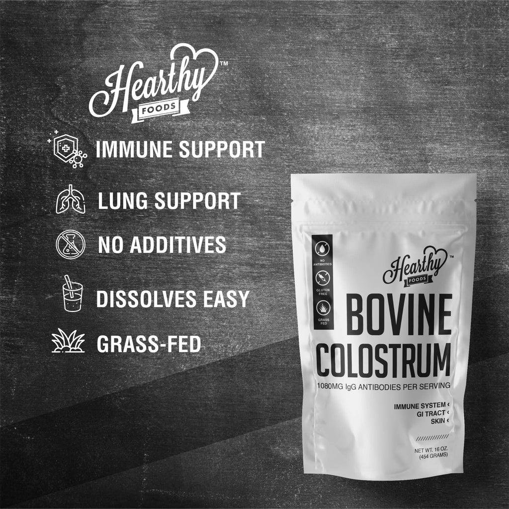 Colostrum powder for daily wellness