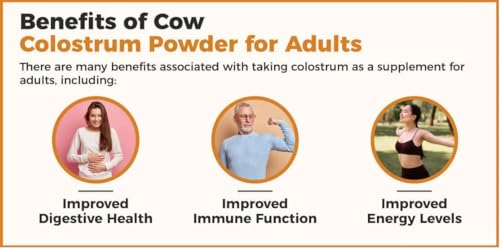 Colostrum powder for daily wellness