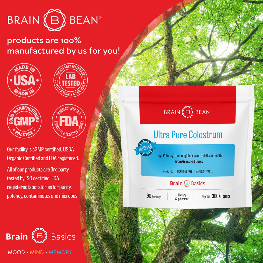 Colostrum powder for digestive health benefits
