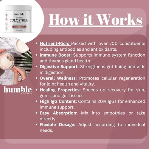 colostrum powder for digestive health