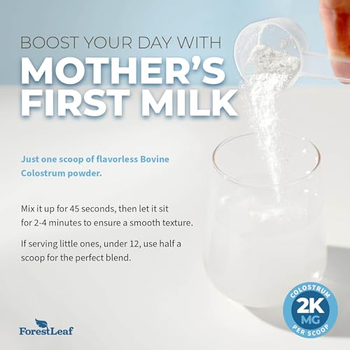 colostrum powder for energy enhancement