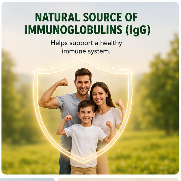 colostrum powder for enhanced immune function
