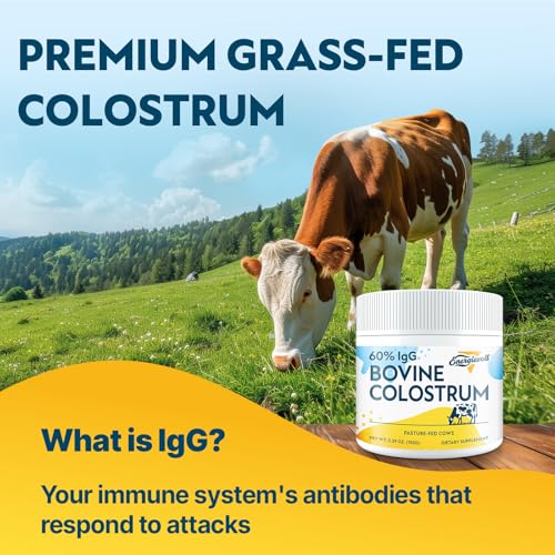Colostrum powder for enhanced immunity