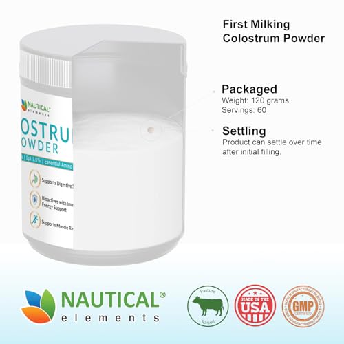 colostrum powder for enhanced vitality