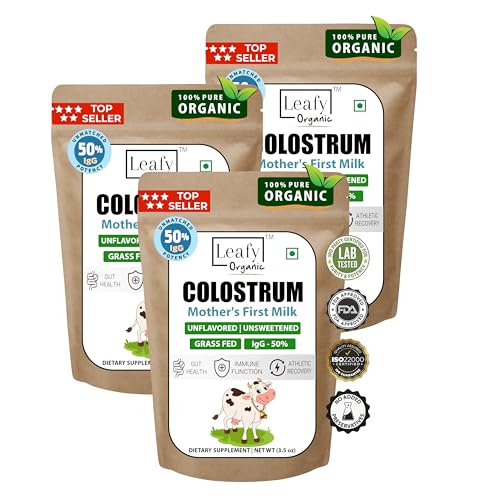 Colostrum powder for gut health