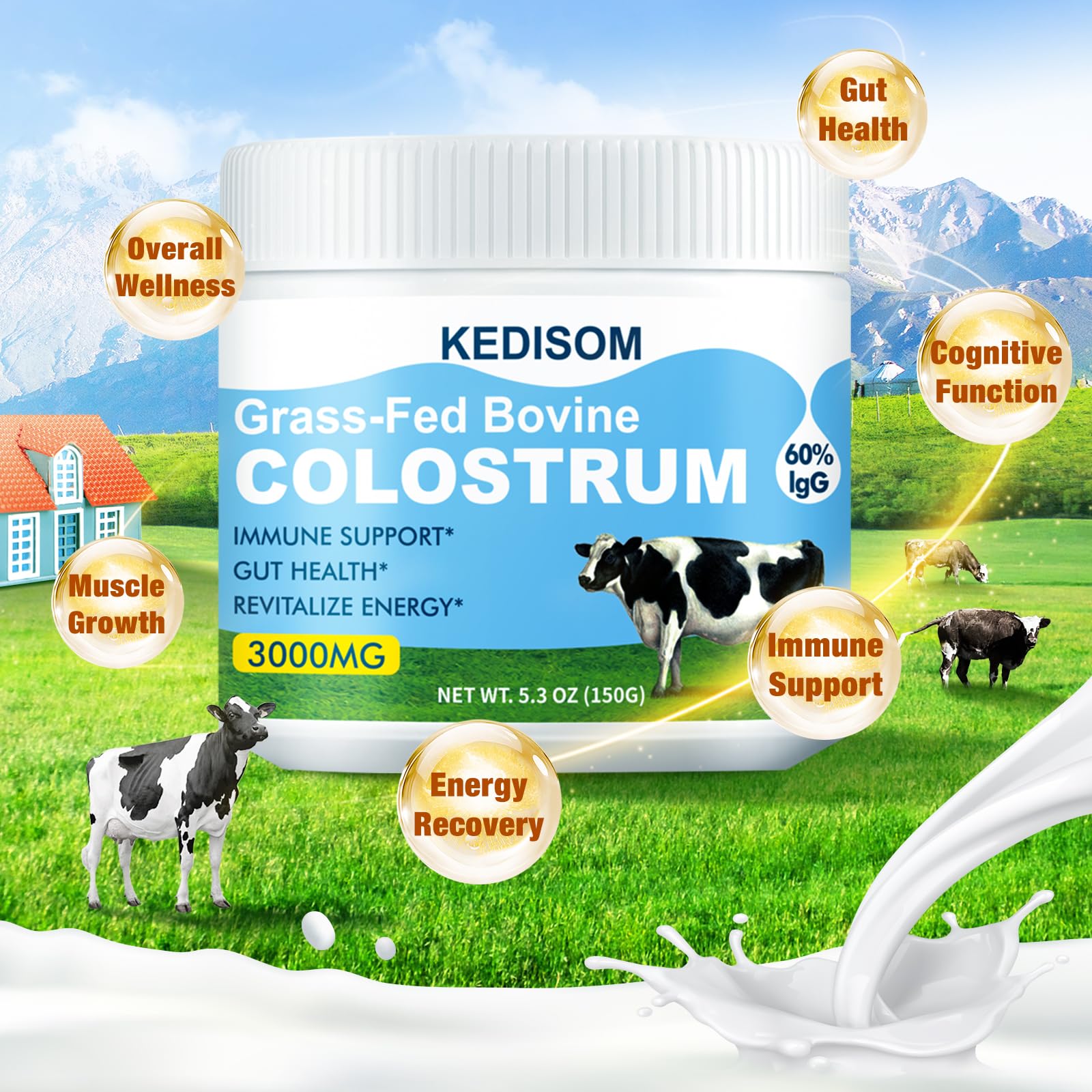 colostrum powder for healthy gut