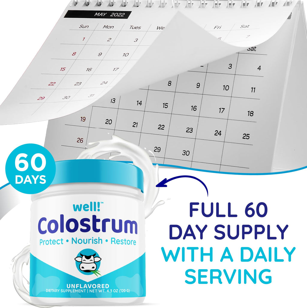 colostrum powder for healthy hair
