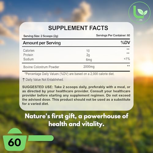 colostrum powder for healthy immune response