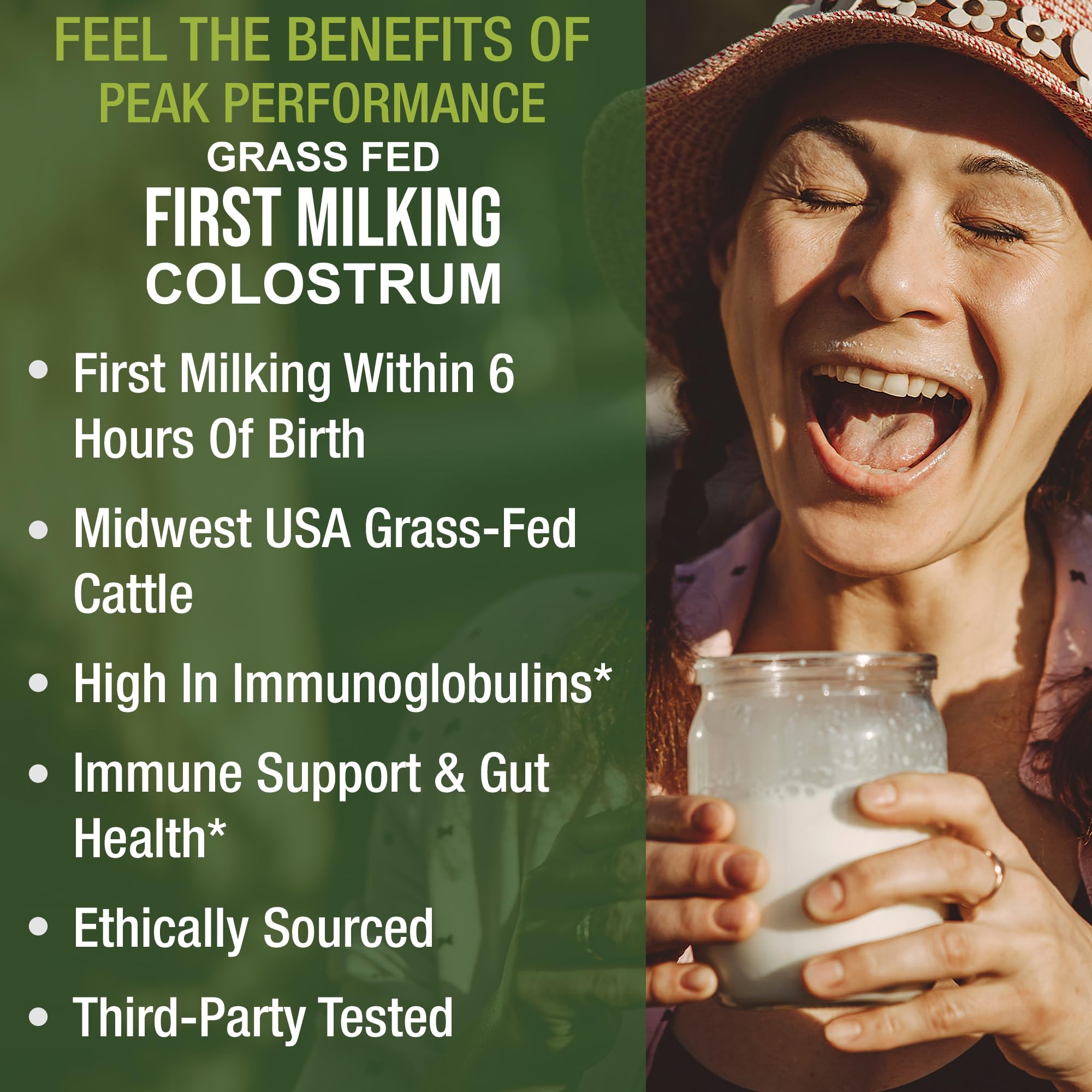 colostrum powder for healthy living