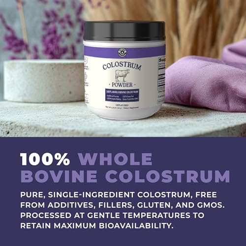Colostrum powder for healthy living