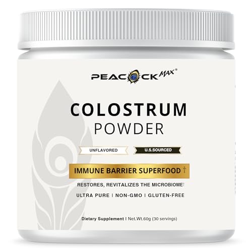 Colostrum powder for immune support