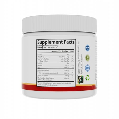 colostrum powder for muscle recovery
