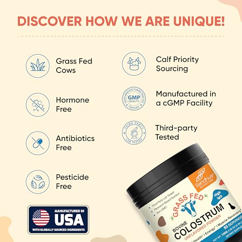 colostrum powder for overall vitality