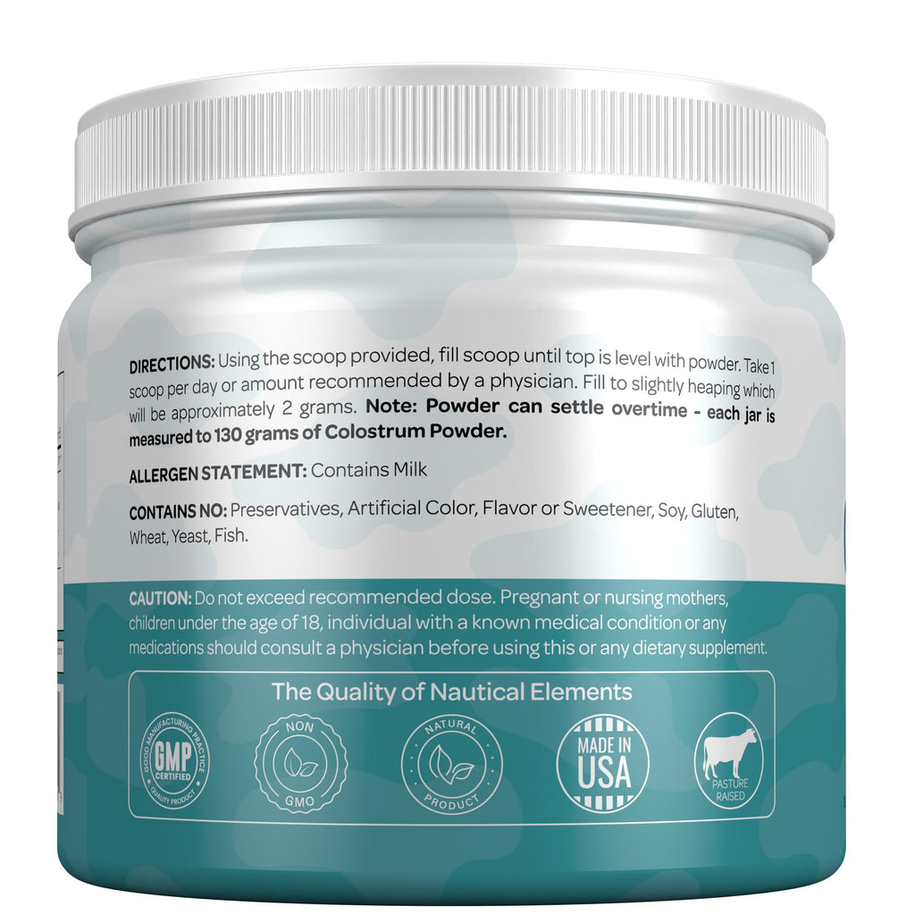 colostrum powder from Midwest farm