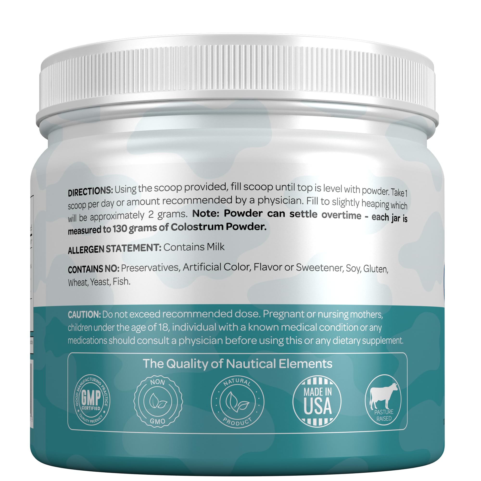 colostrum powder from Midwest farm