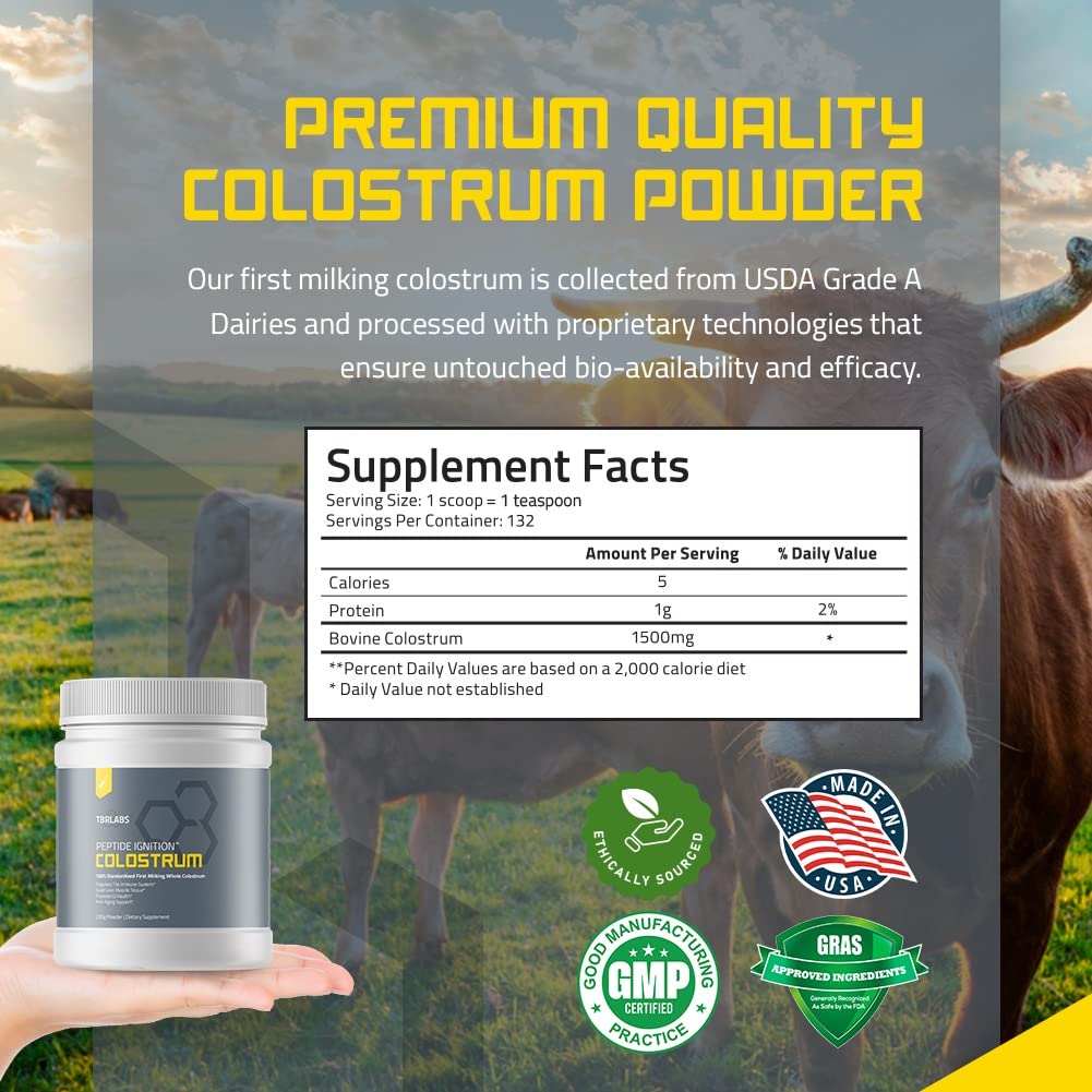 colostrum powder with 400+ nutrients