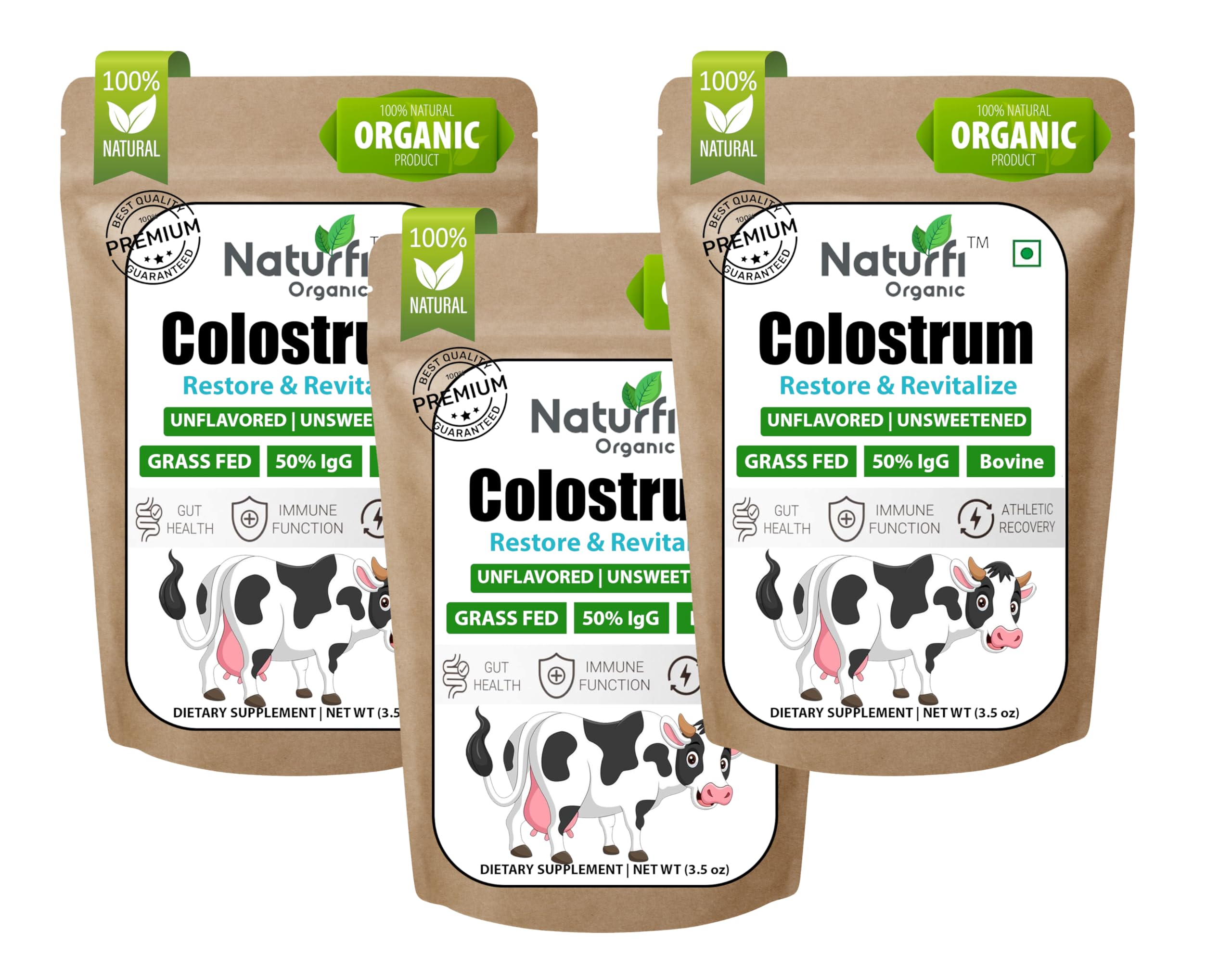 Colostrum premium powder for gut health