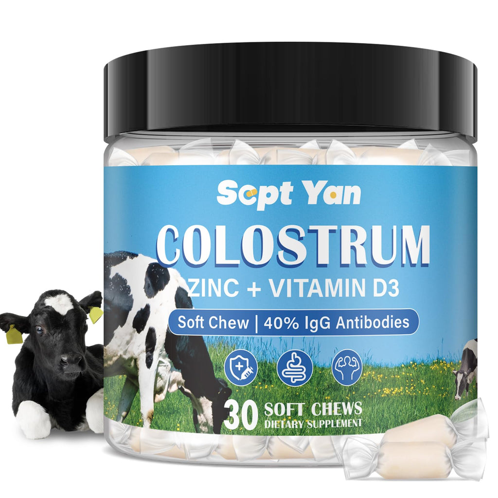 Colostrum soft chew for gut health