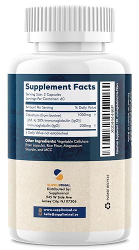 colostrum supplement for active lifestyle