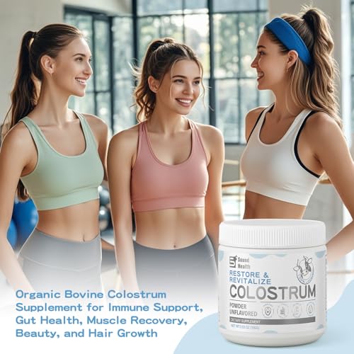 Colostrum supplement for active lifestyles