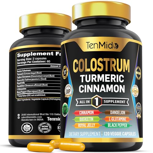 Colostrum supplement for digestive health