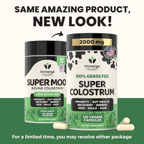 Colostrum supplement for everyday use