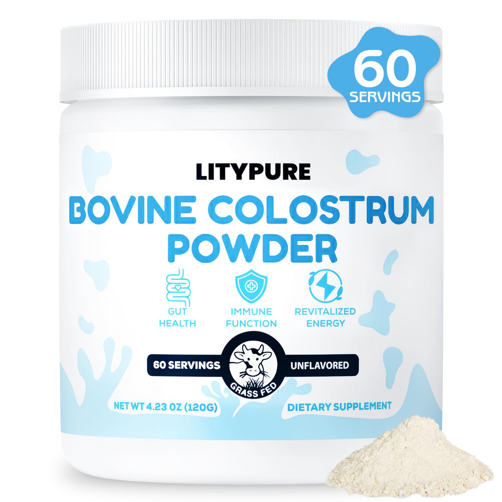 Colostrum supplement for gut health