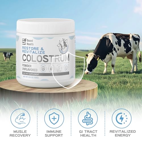 Colostrum supplement for healthier skin