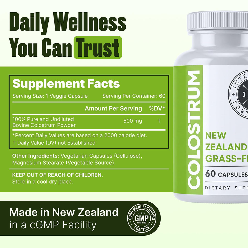 colostrum supplement for kids' nutrition