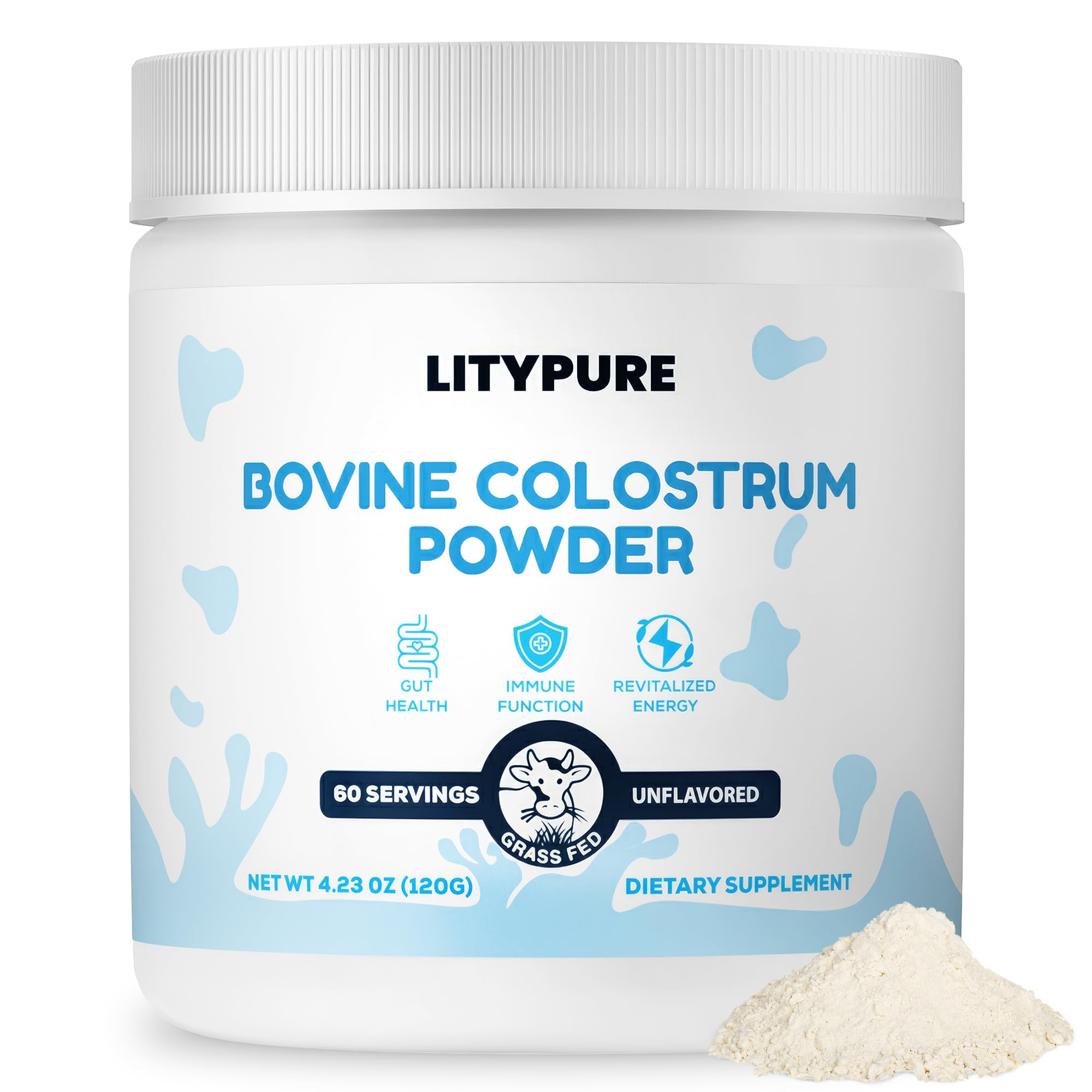 Colostrum supplement for skin health
