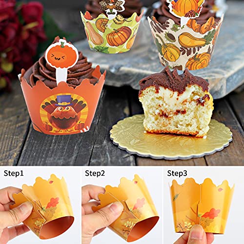 colourful cupcake toppers for events