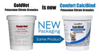 Comfort CalciBind granules support healthy potassium levels