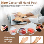 Comfortable castor oil wrap